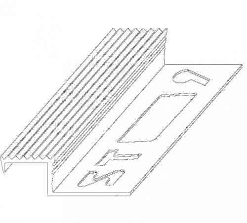 Step profiles - aluminium